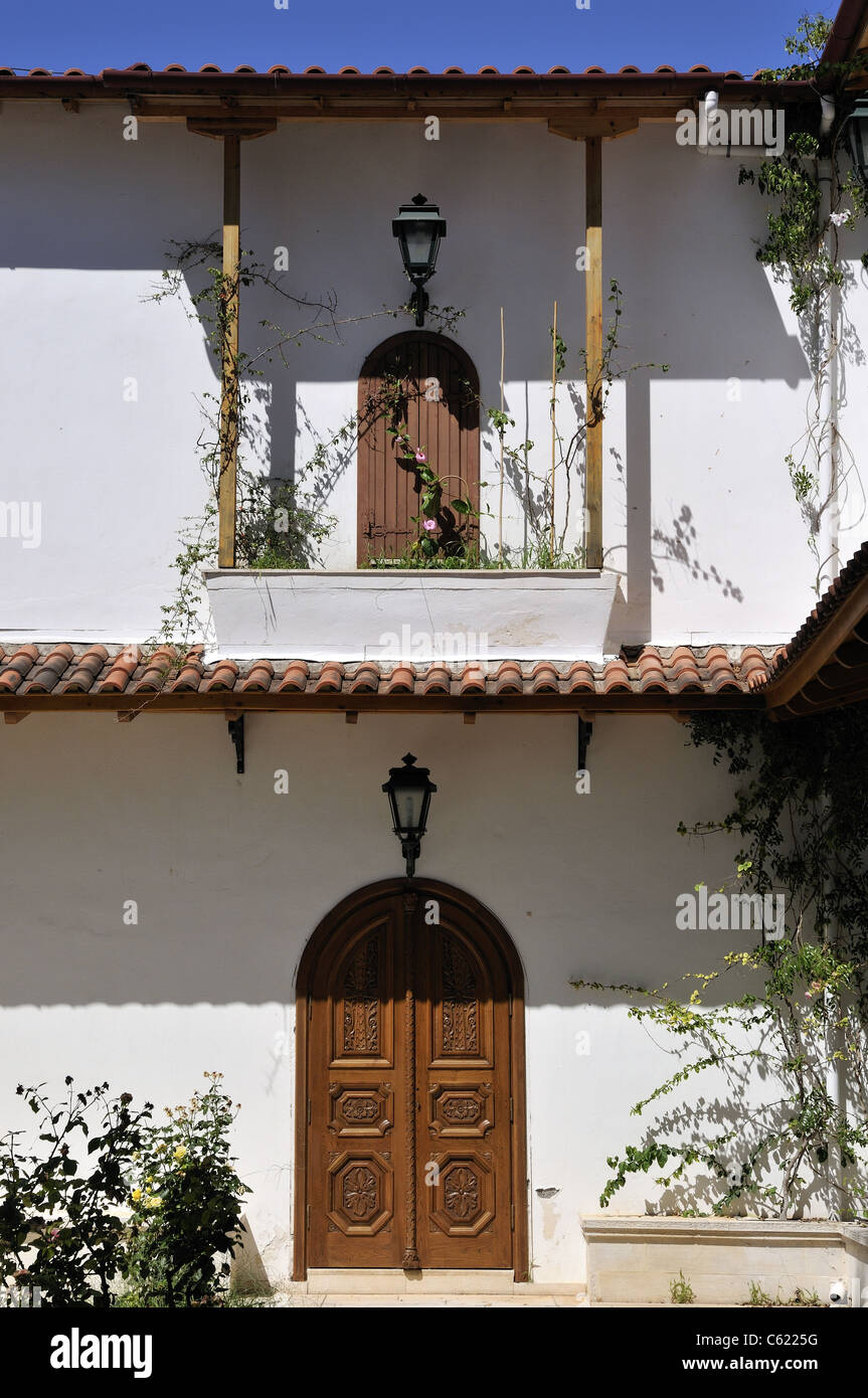 Monastery of Faneromeni, Lefkada island, Greece Stock Photo - Alamy