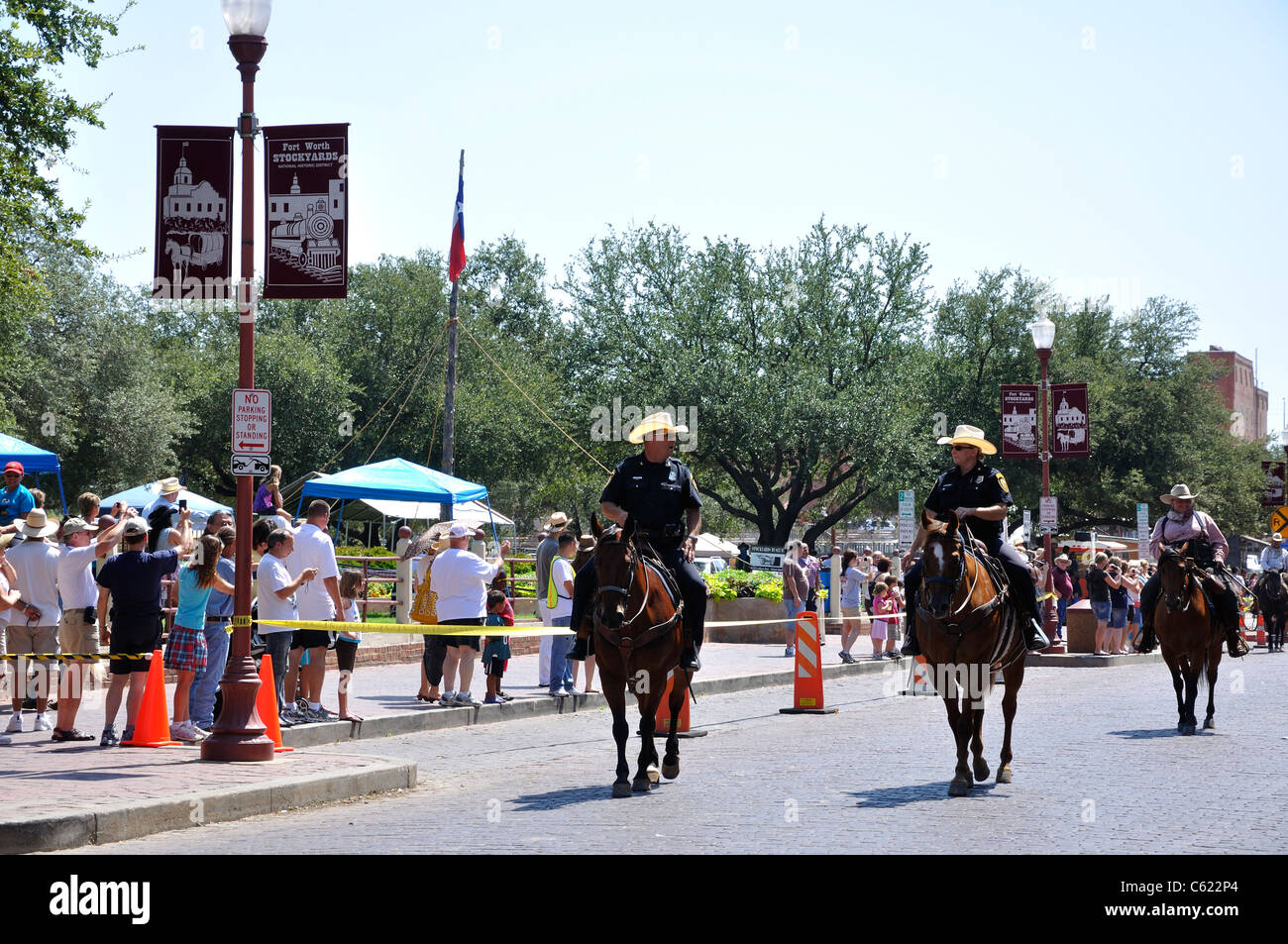 Horse cops, National Day of the American Cowboy, annual cowboy festival ...