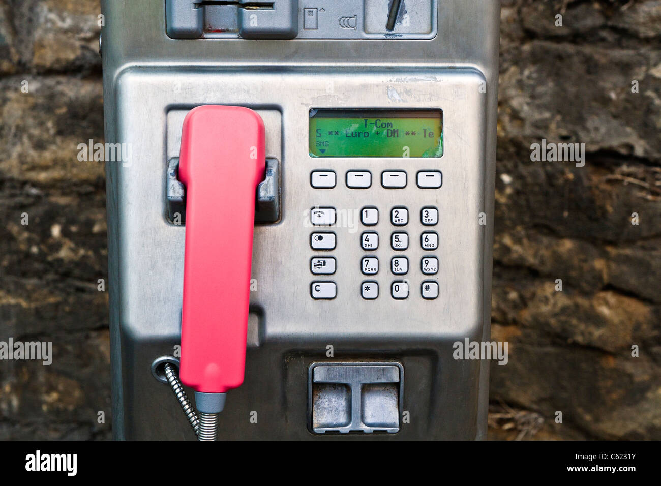 German payphone hi-res stock photography and images - Alamy