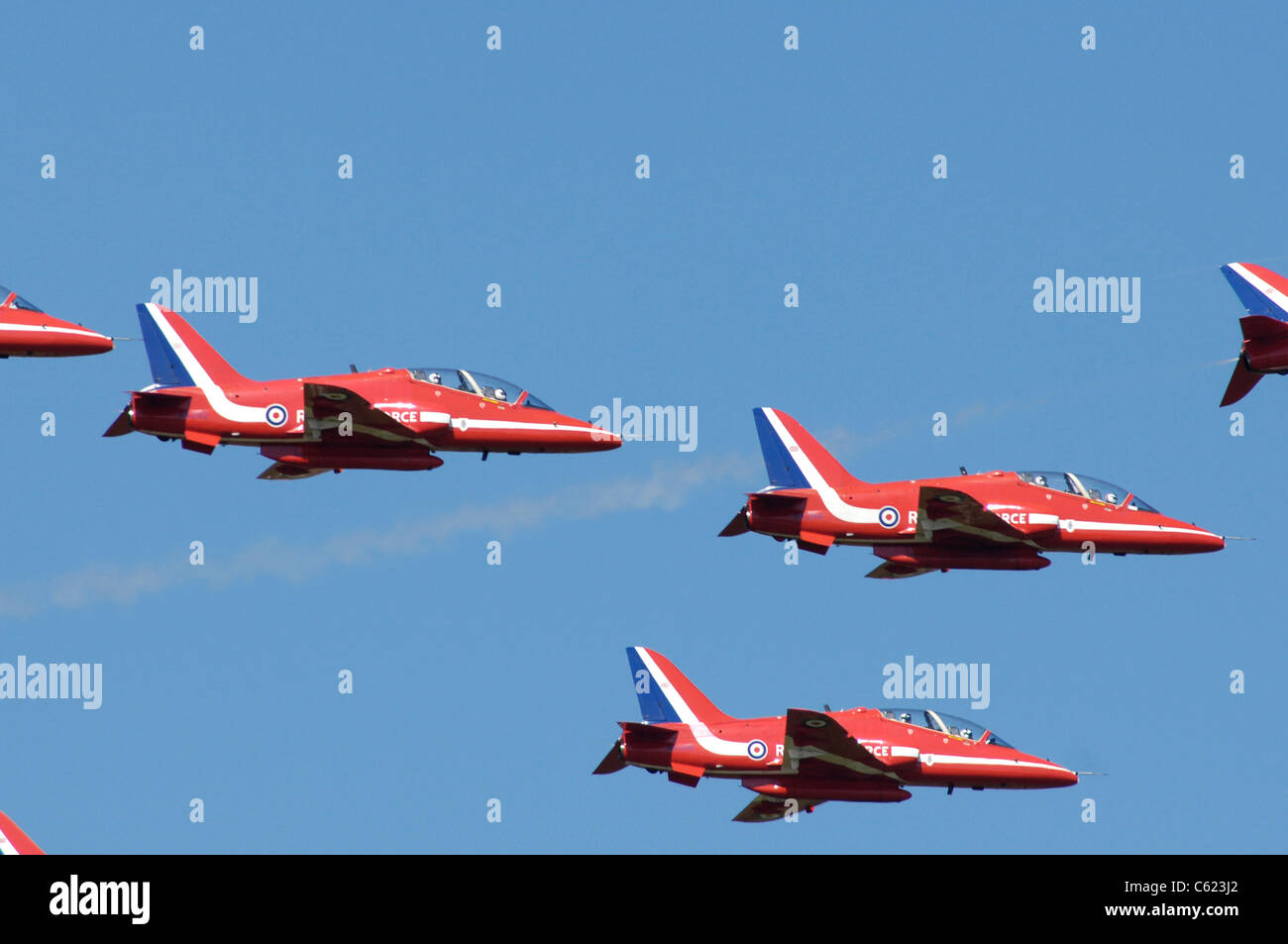 acrobatic show military Stock Photo - Alamy