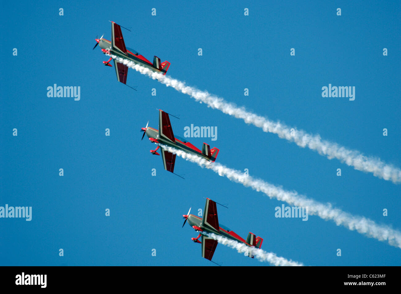 acrobatic show military Stock Photo - Alamy