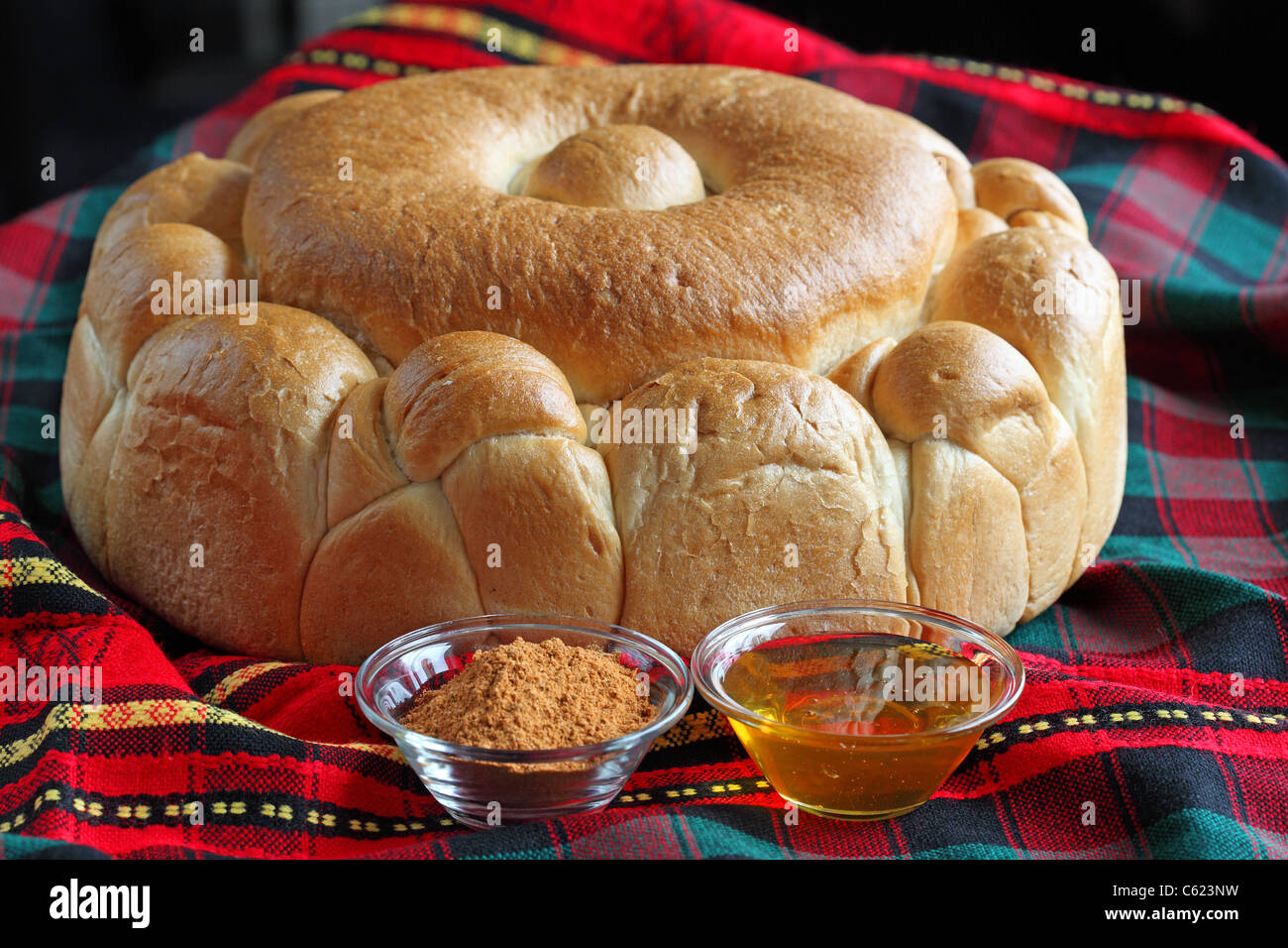 Bulgarian bread pogacha Stock Photo - Alamy