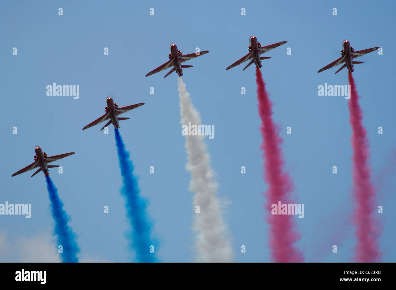 acrobatic show military Stock Photo - Alamy
