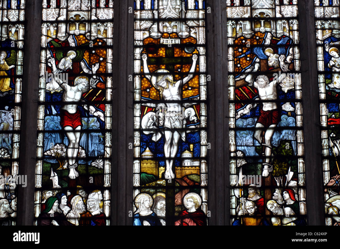 The East Window, St. Mary the Virgin Church, Ewelme, Oxfordshire ...