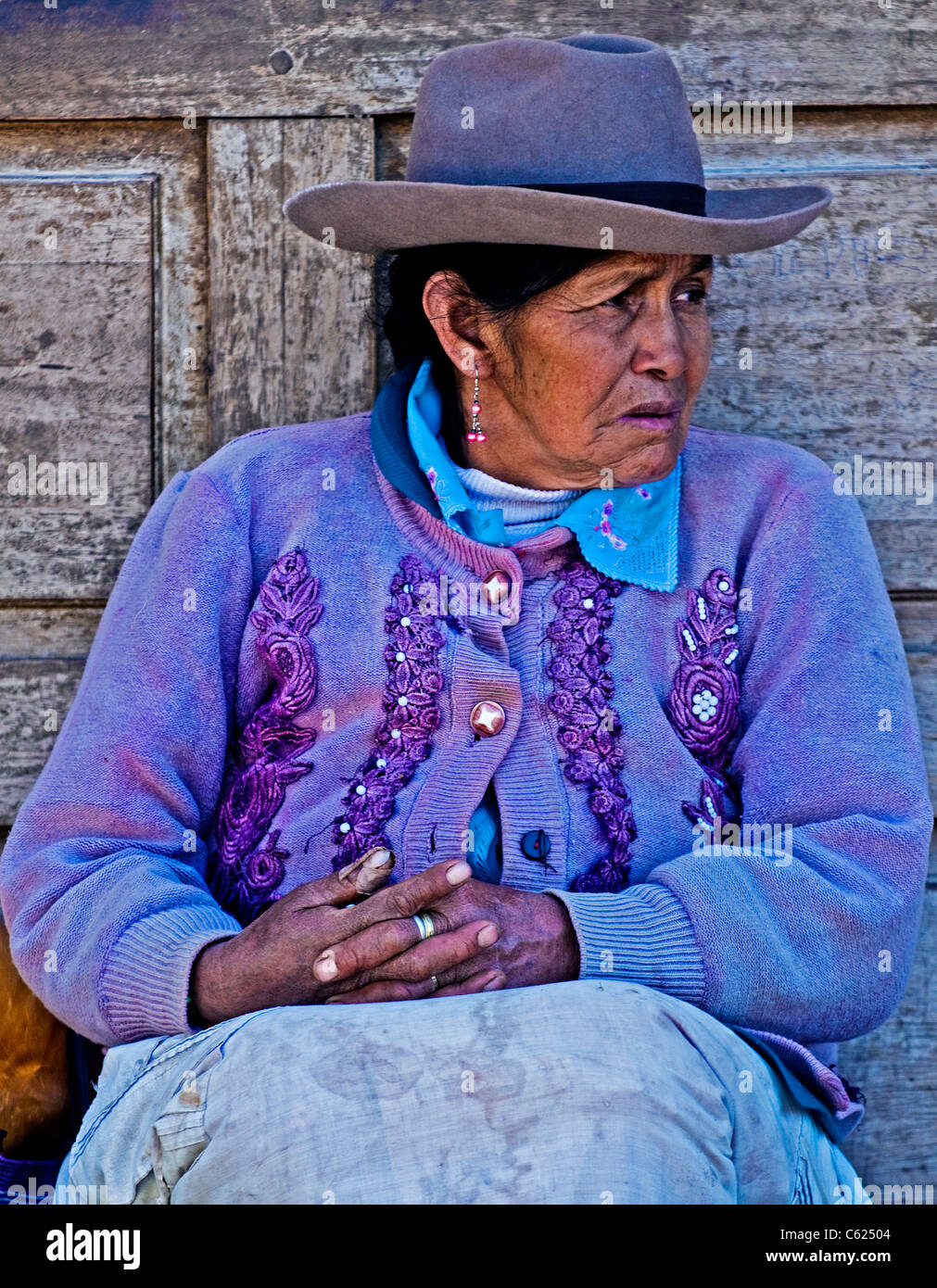 Peruvian women in a market in Cusco Peru Stock Photo - Alamy