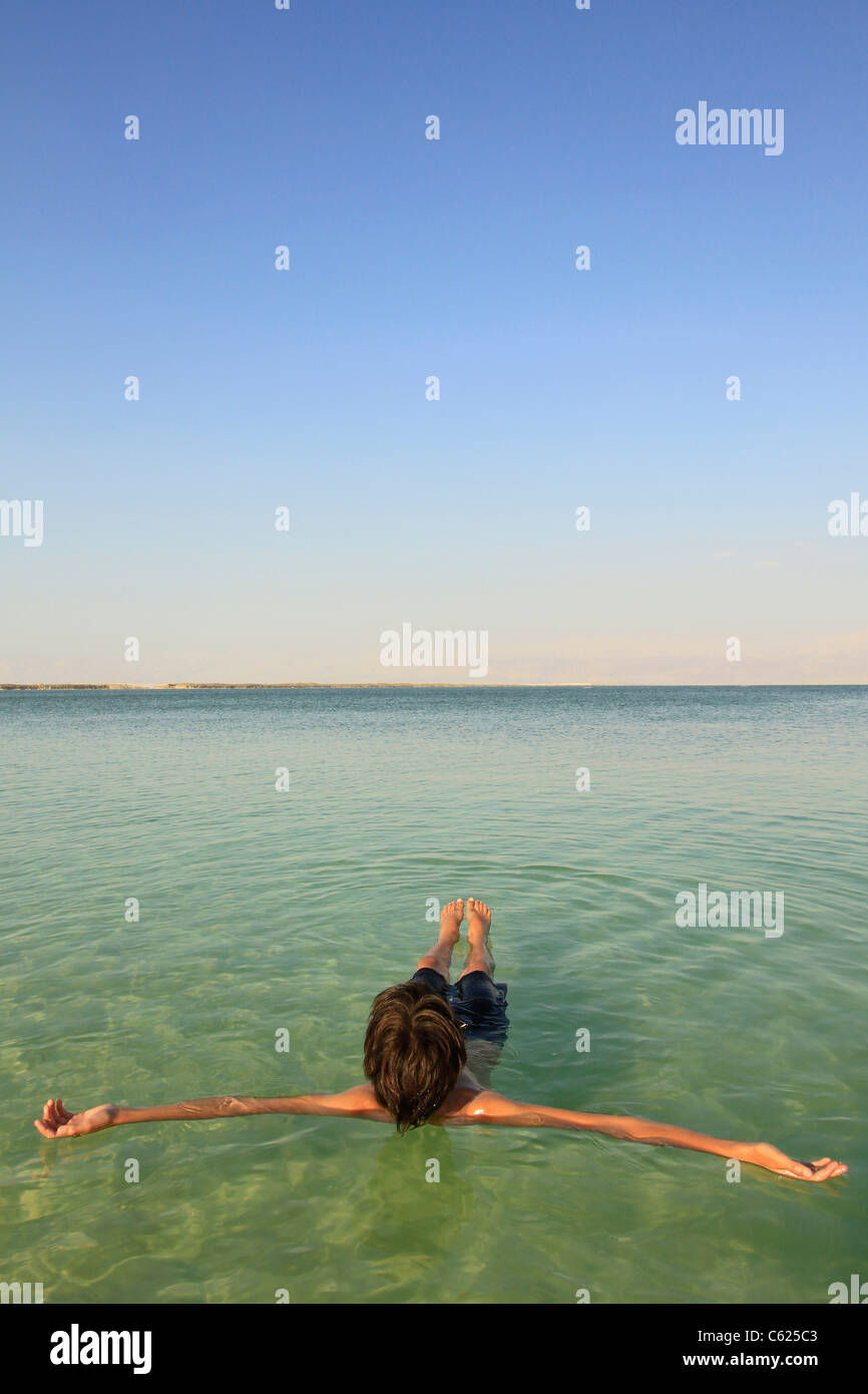 Israel, floating in the Dead Sea Stock Photo - Alamy