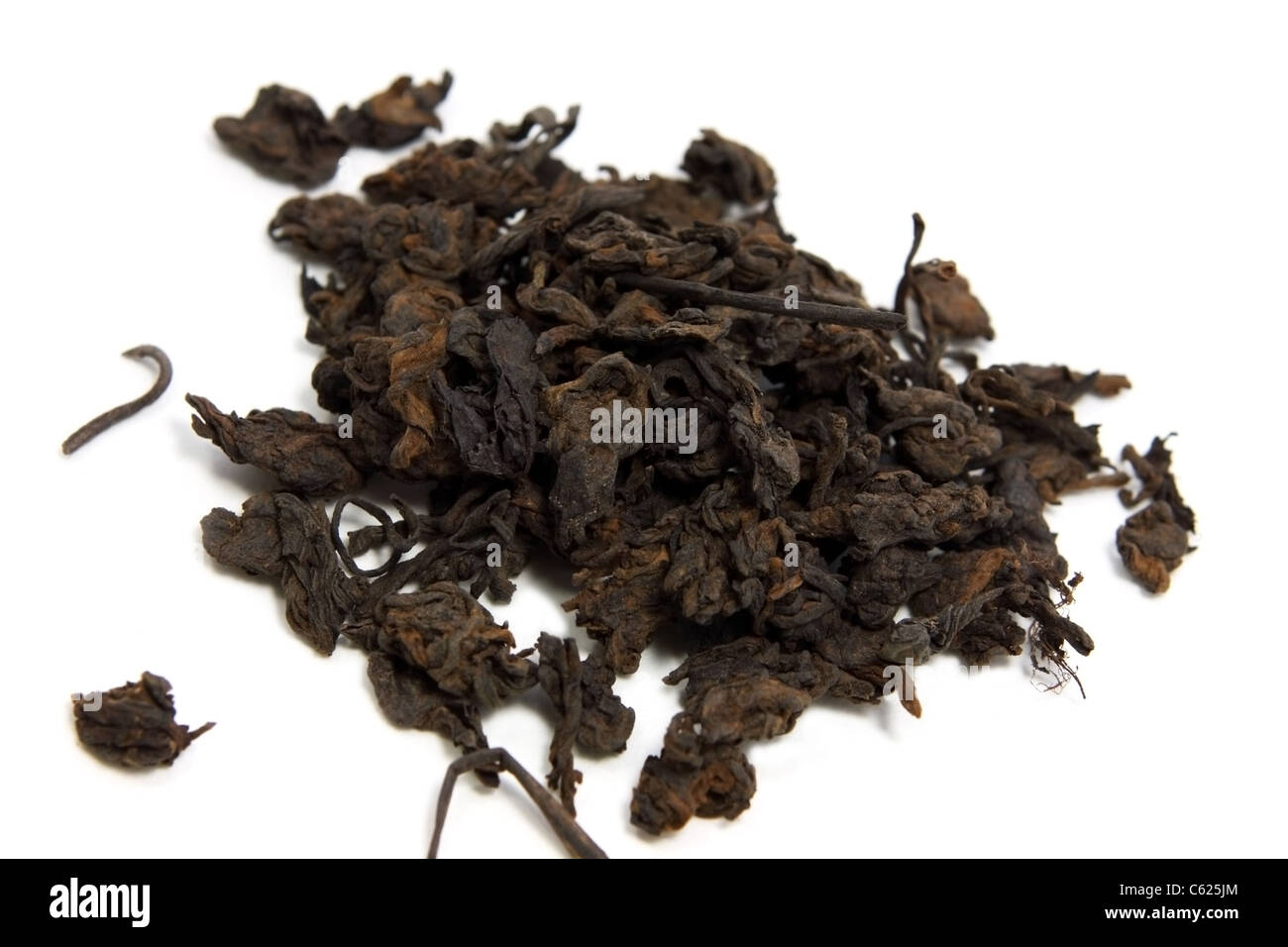 Nugget Pu-erh (Lao Cha Tou) tea Stock Photo - Alamy