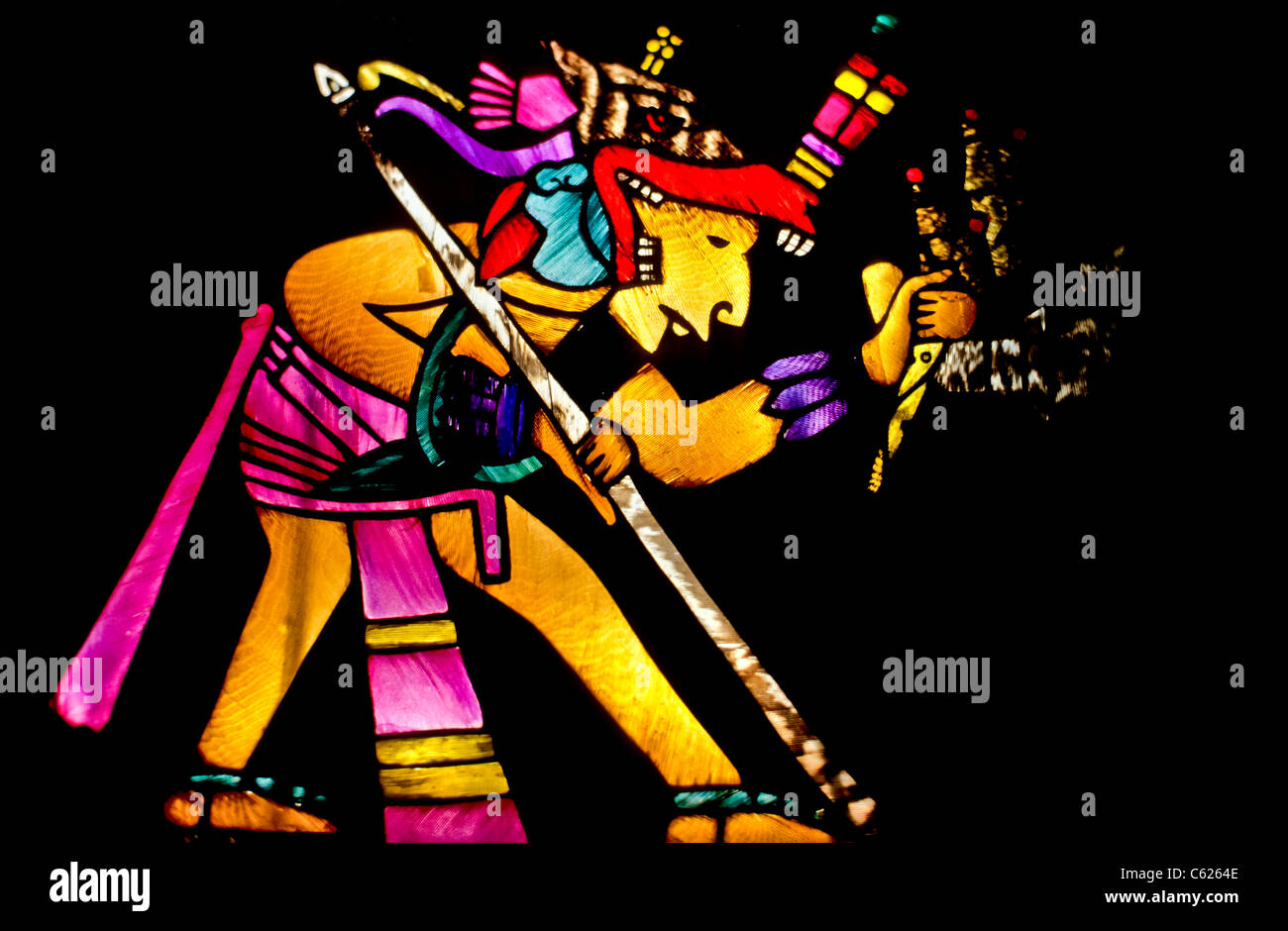 Aztec priest hi-res stock photography and images - Alamy