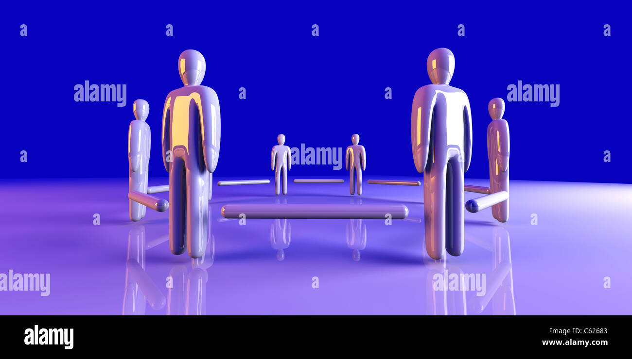 Power of Teamwork Stock Photo - Alamy