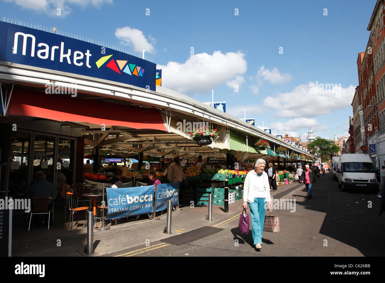 Leicester city street hi-res stock photography and images - Alamy
