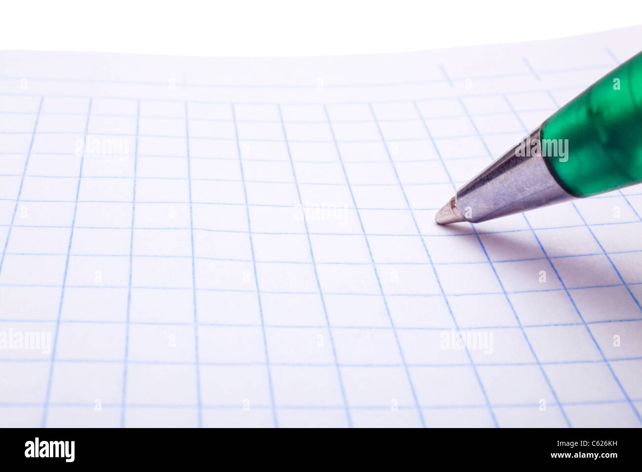 Ruled notebook paper hi-res stock photography and images - Alamy