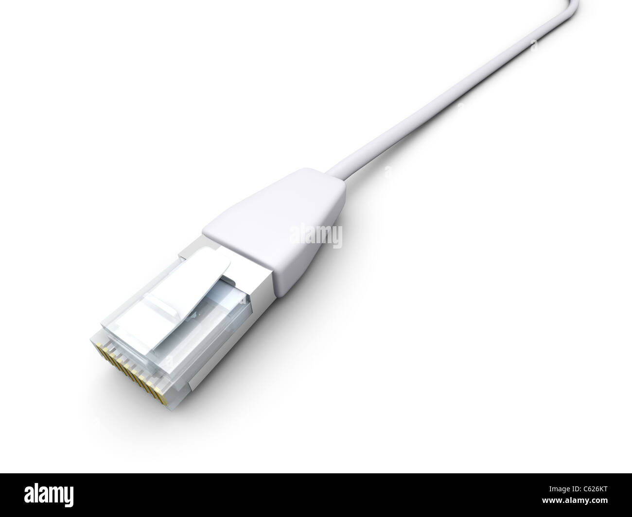 A RJ45 Cable Stock Photo - Alamy