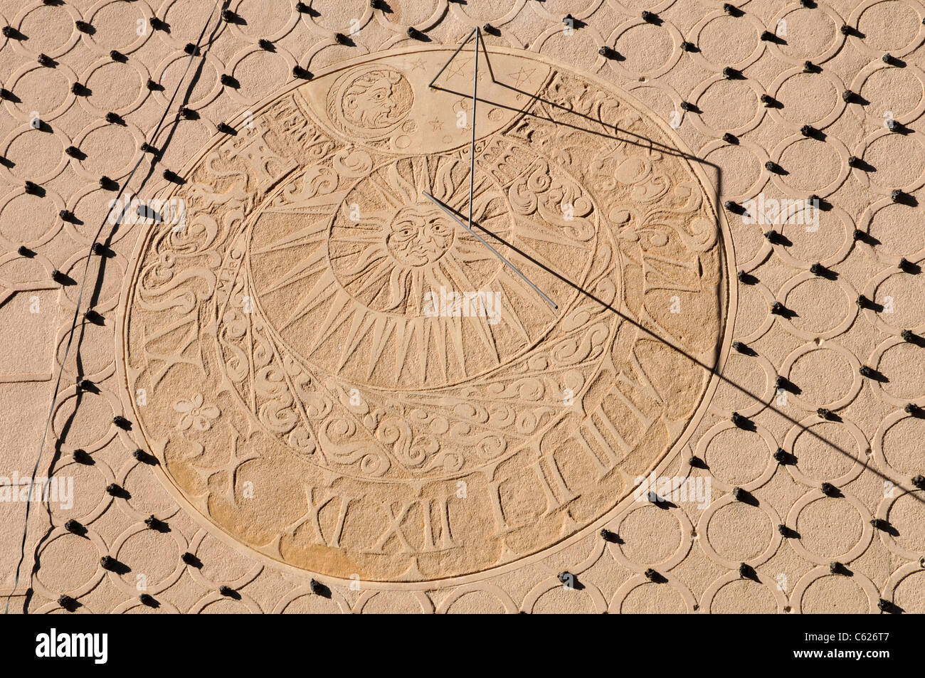 Sundial, Segovia, Spain Stock Photo - Alamy