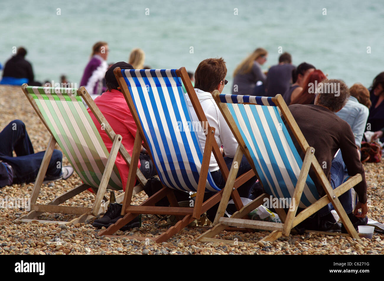 Saturday at the beach hi-res stock photography and images - Alamy