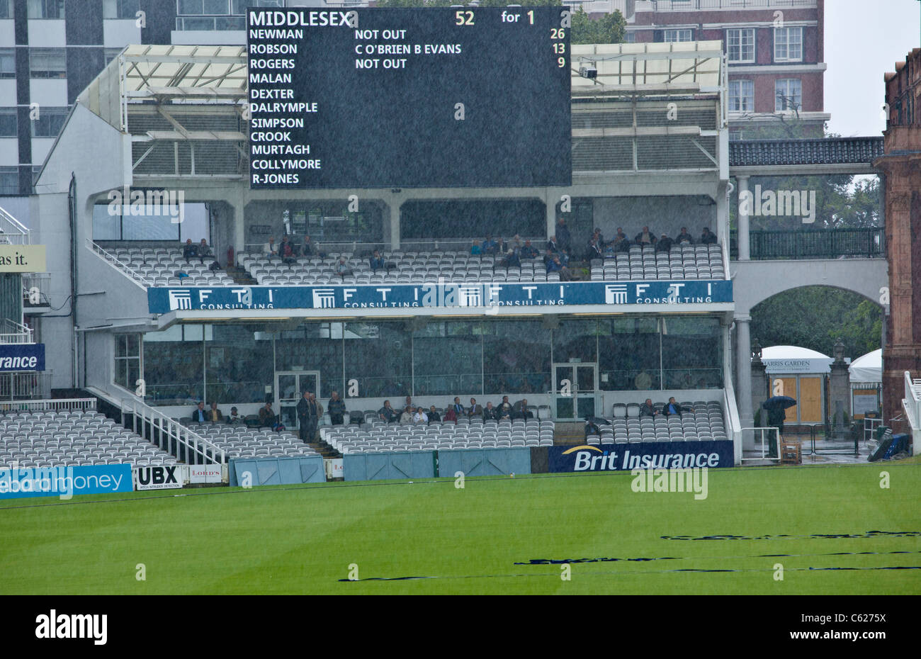 Cricket scoreboard lords hi-res stock photography and images - Alamy
