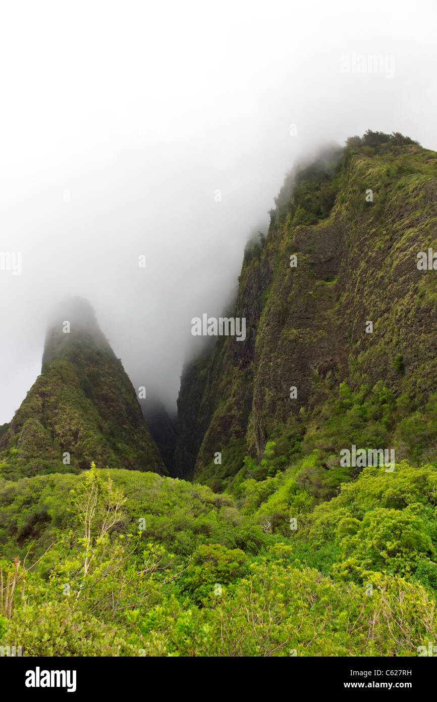 Iao Needle, Ioa Valley State Park; Maui Stock Photo - Alamy