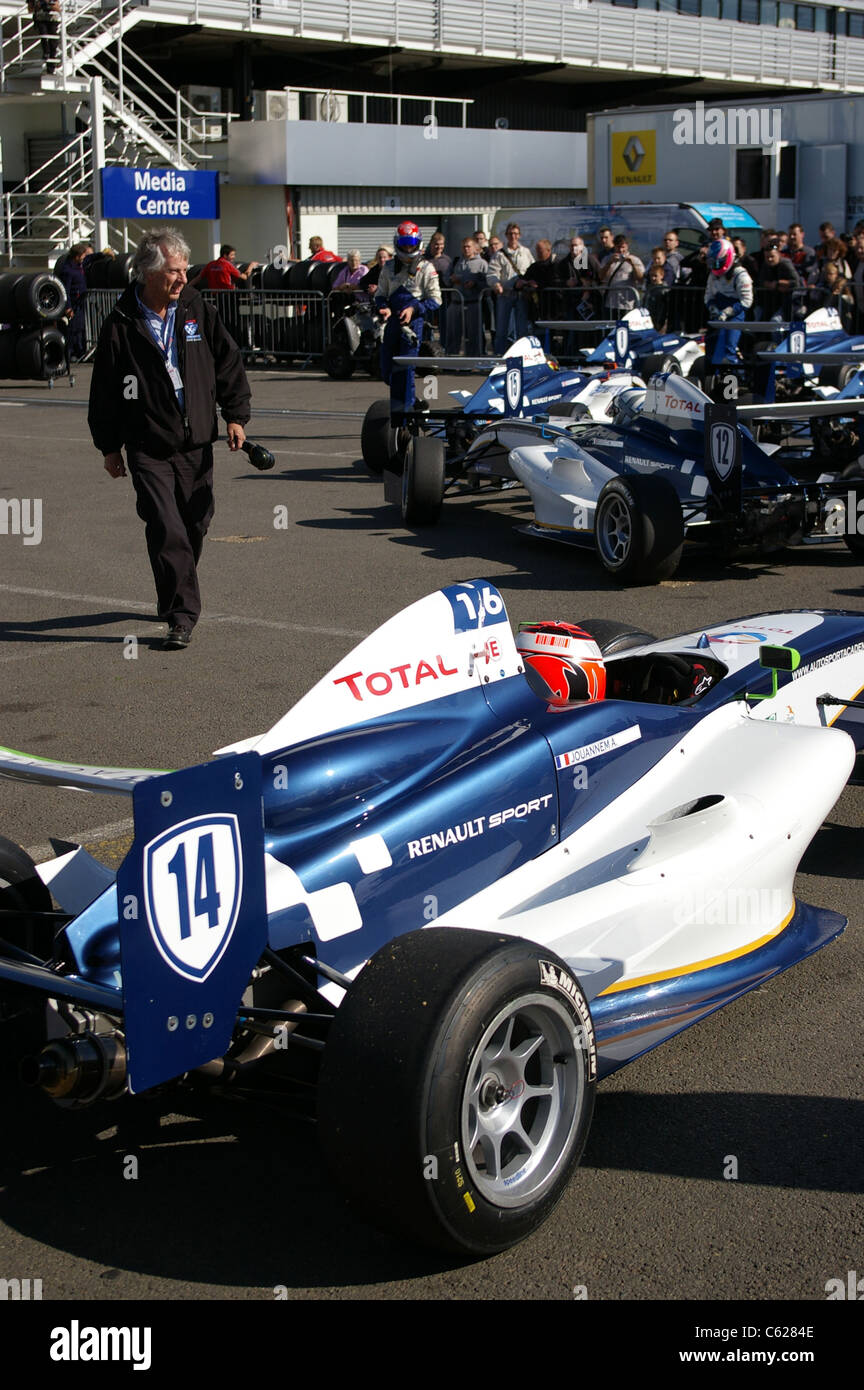 French racing driver of Renault Formula 1.6L, Alexandre Jouannem-Sivan ...