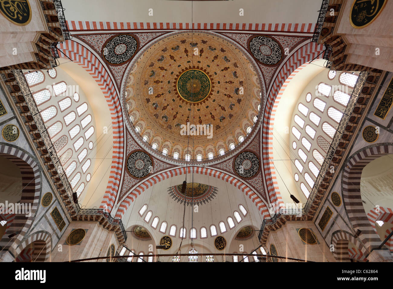 Cupola of the Suleymaniye mosque in Istanbul Stock Photo - Alamy