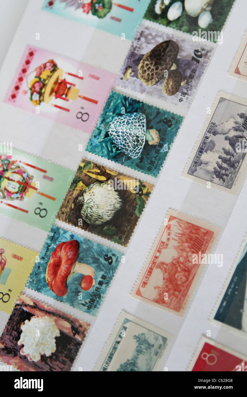 Chinese stamp hi-res stock photography and images - Alamy