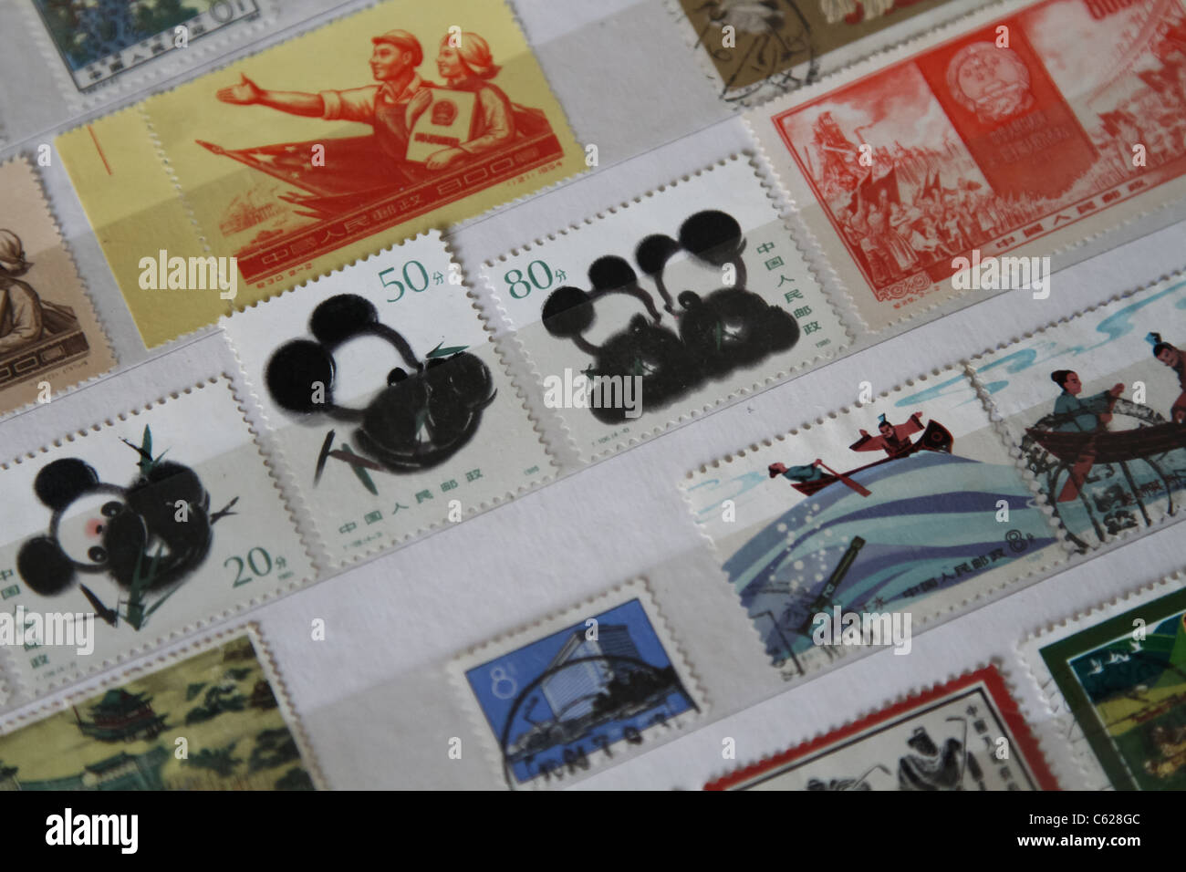 Chinese stamp hi-res stock photography and images - Alamy