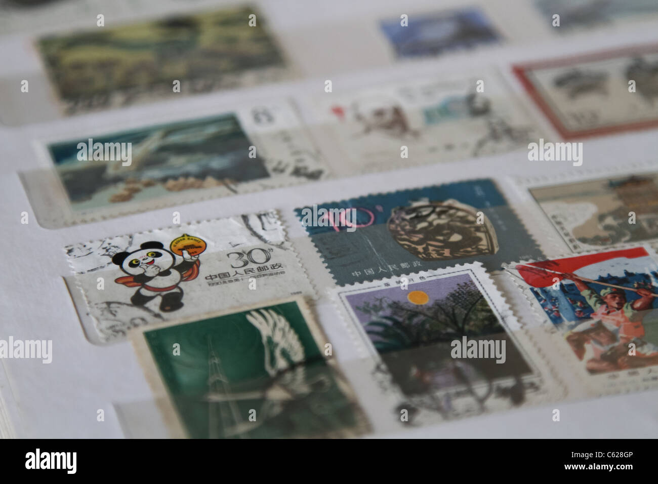 Chinese stamp hi-res stock photography and images - Alamy