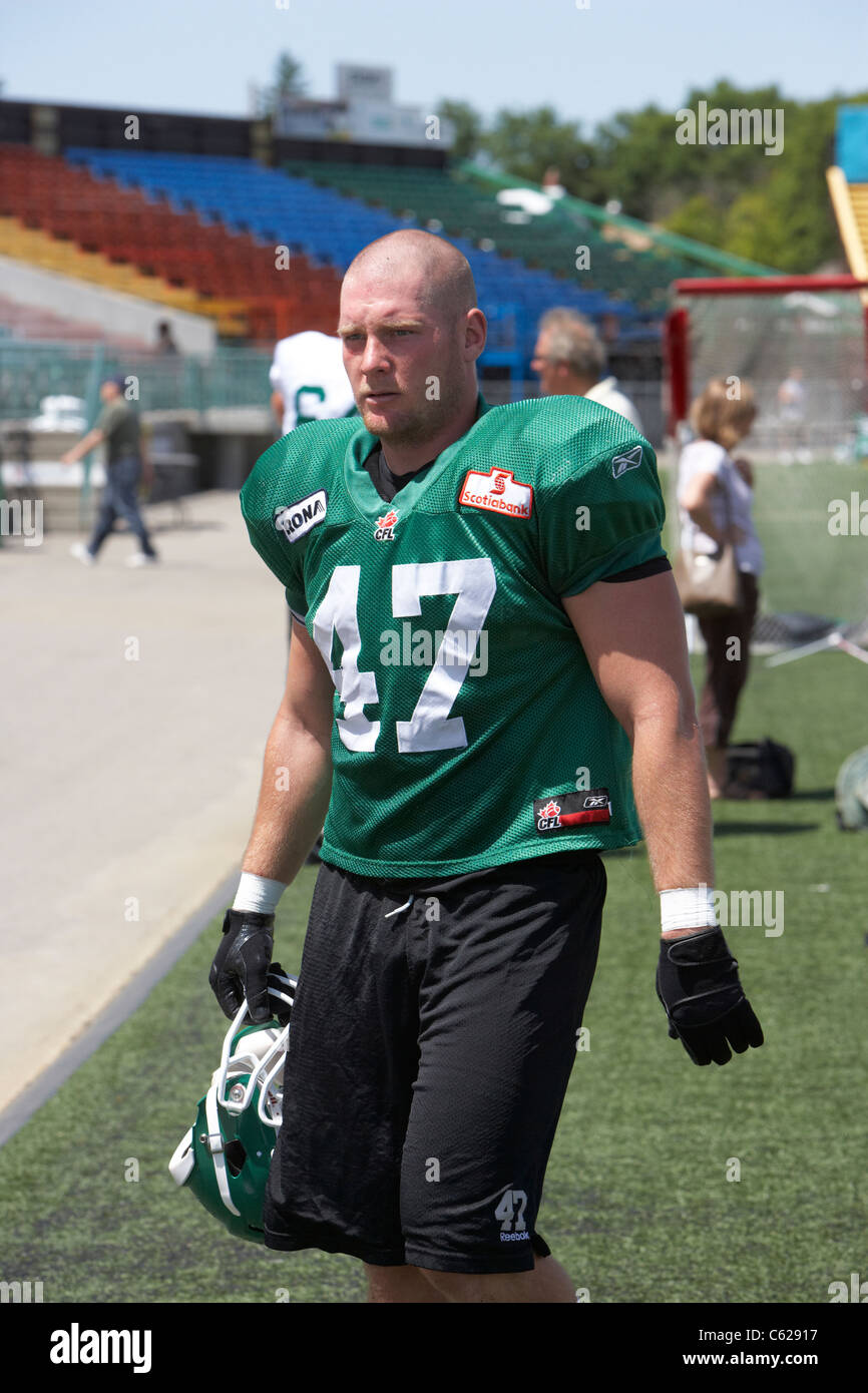 Cory Huclack saskatchewan roughriders linebacker player mosaic stadium ...
