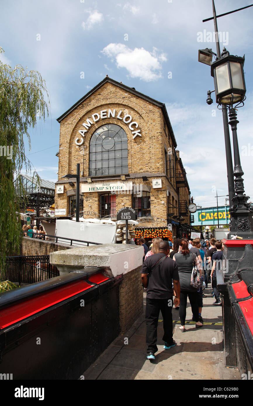 Camden Lock, Camden Town, London, England, U.K Stock Photo - Alamy
