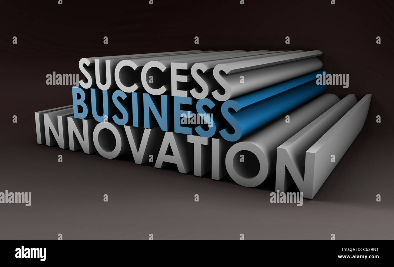 Business Innovation as an Important Idea in 3d Stock Photo - Alamy
