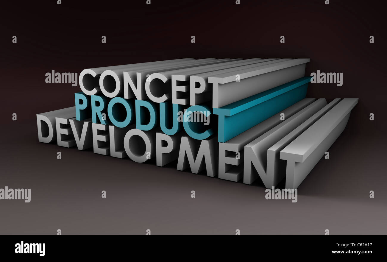 Product Development Step and Phase as Concept Stock Photo - Alamy