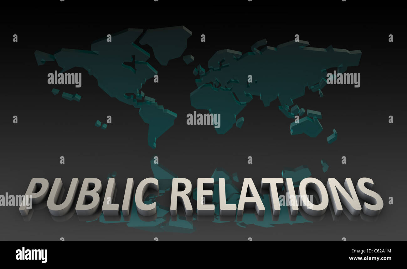 Public Relations Concept in the PR Industry Stock Photo - Alamy