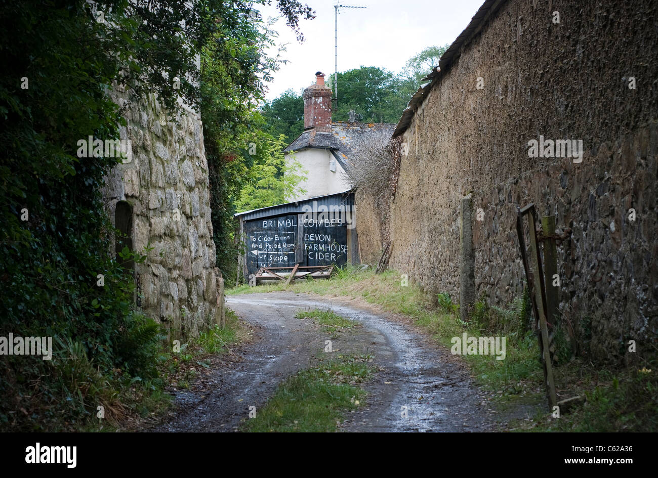 Rural Cider,Brimblecombe's farmhouse cider,rustic,cob Stock Photo - Alamy