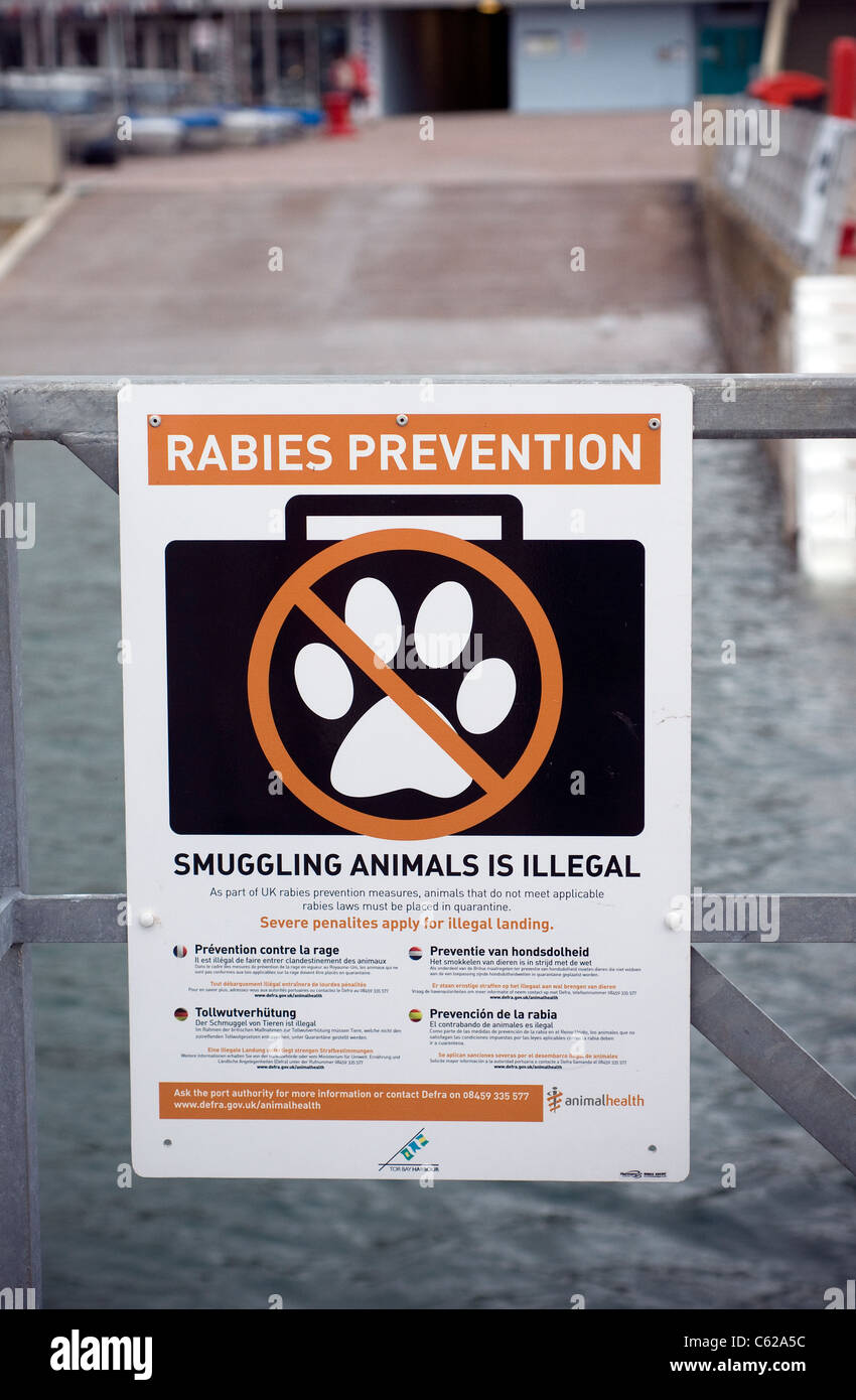 Rabies signrabies sign hi-res stock photography and images - Alamy