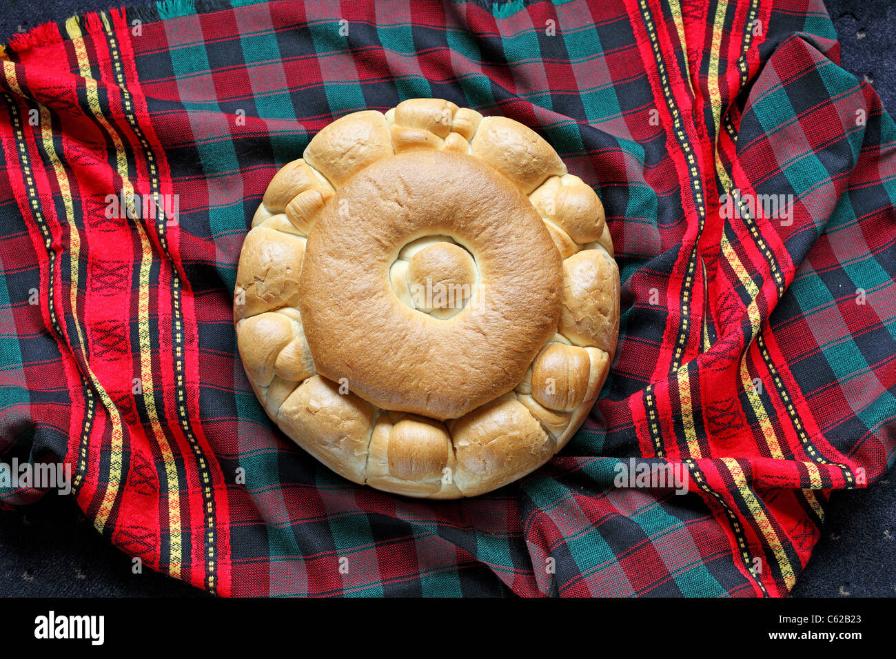 Bulgarian bread pogacha Stock Photo - Alamy