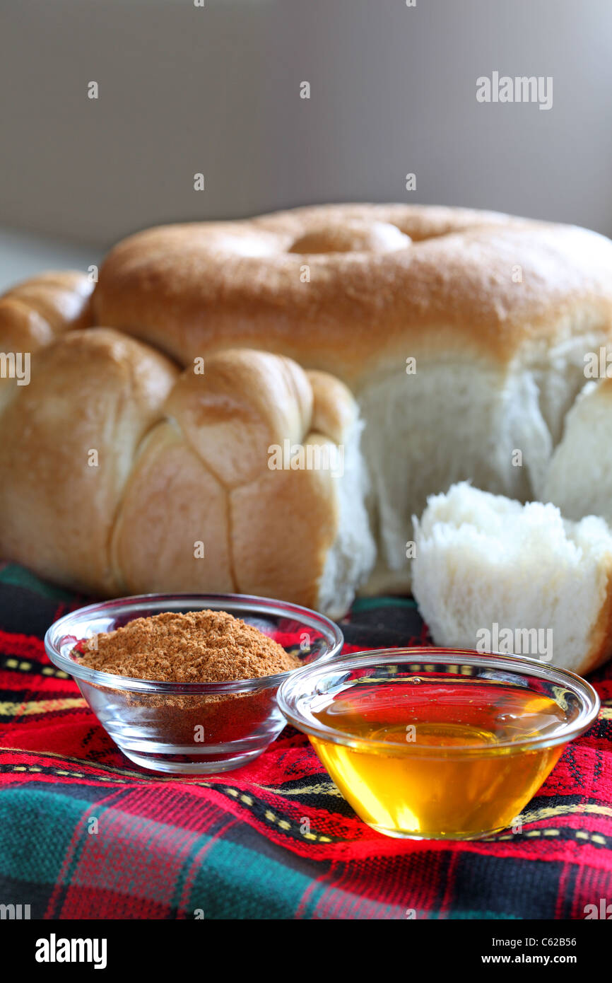 Bulgarian bread pogacha Stock Photo - Alamy