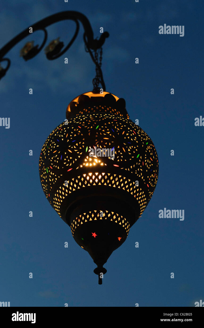 Moroccan lights lamps hi-res stock photography and images - Alamy