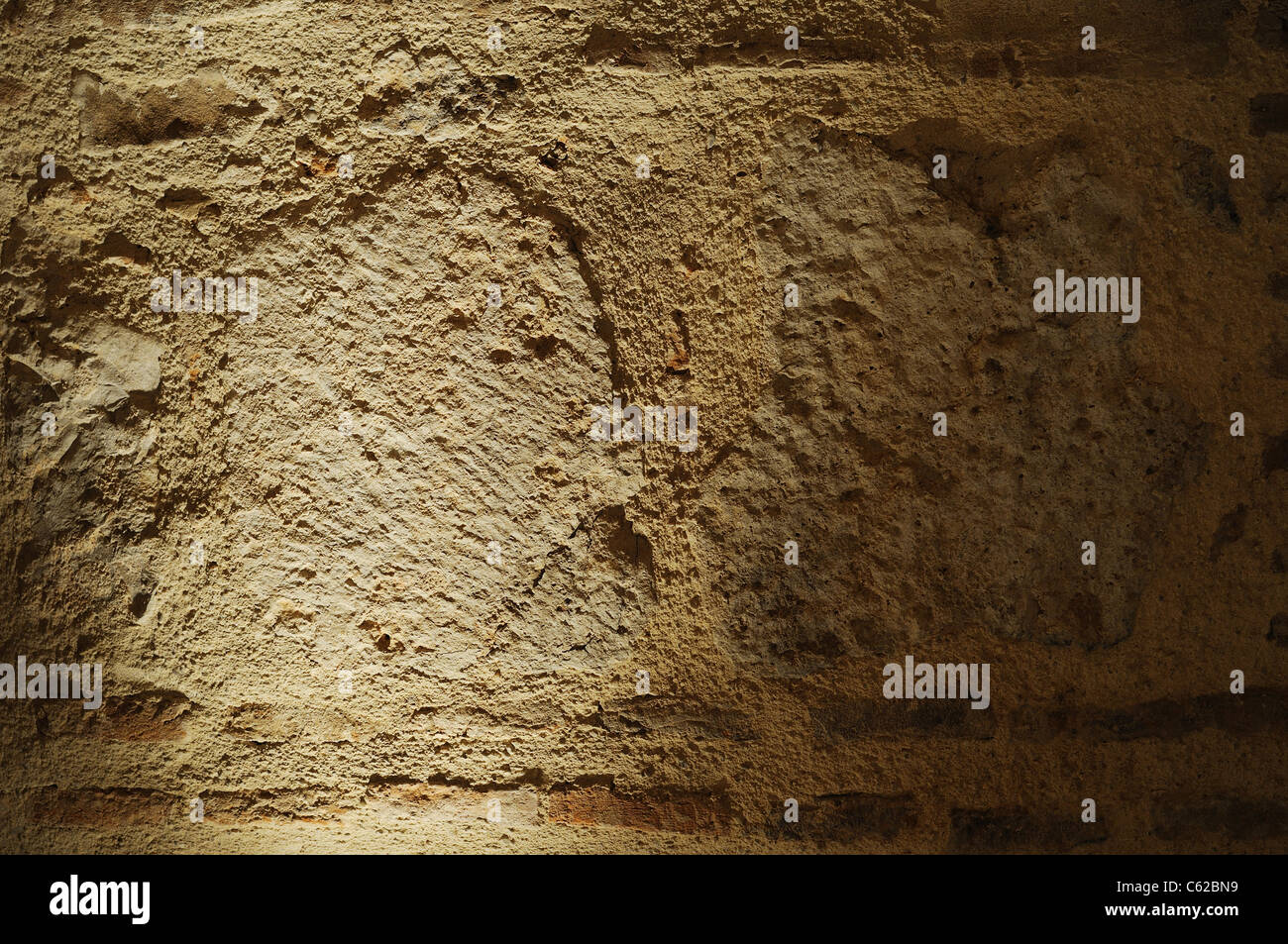 Masonry - Interior of the Watchtower belonging to the Wall of ALCALA DE ...
