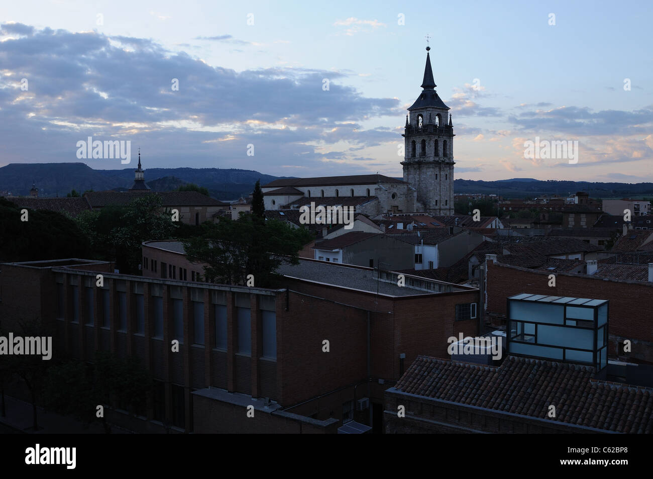 View of ALCALA DE HENARES Madrid .SPAIN Stock Photo - Alamy