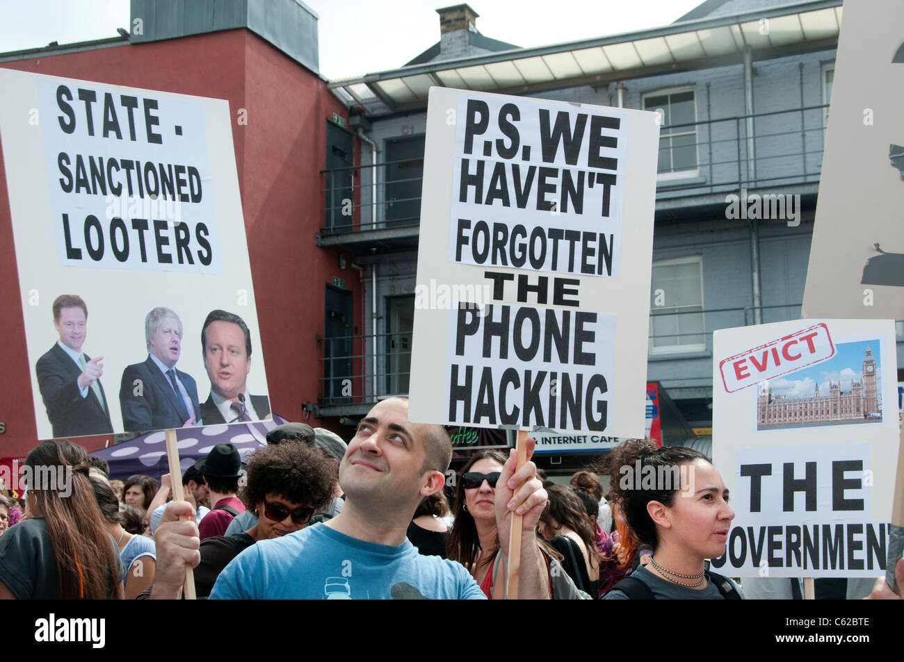 Hackney August 13th 2011 Peace march after the riots, from Gillett ...