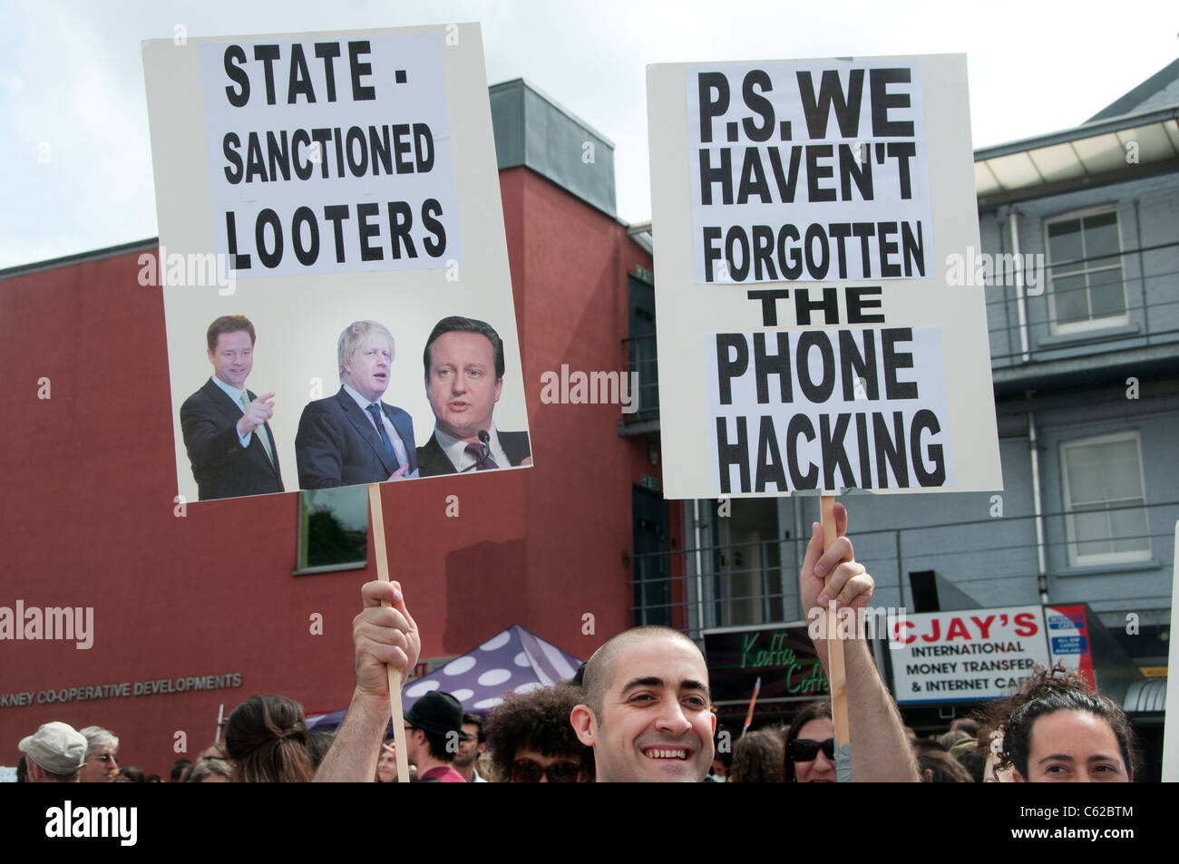 Hackney August 13th 2011 Peace march after the riots, from Gillett ...