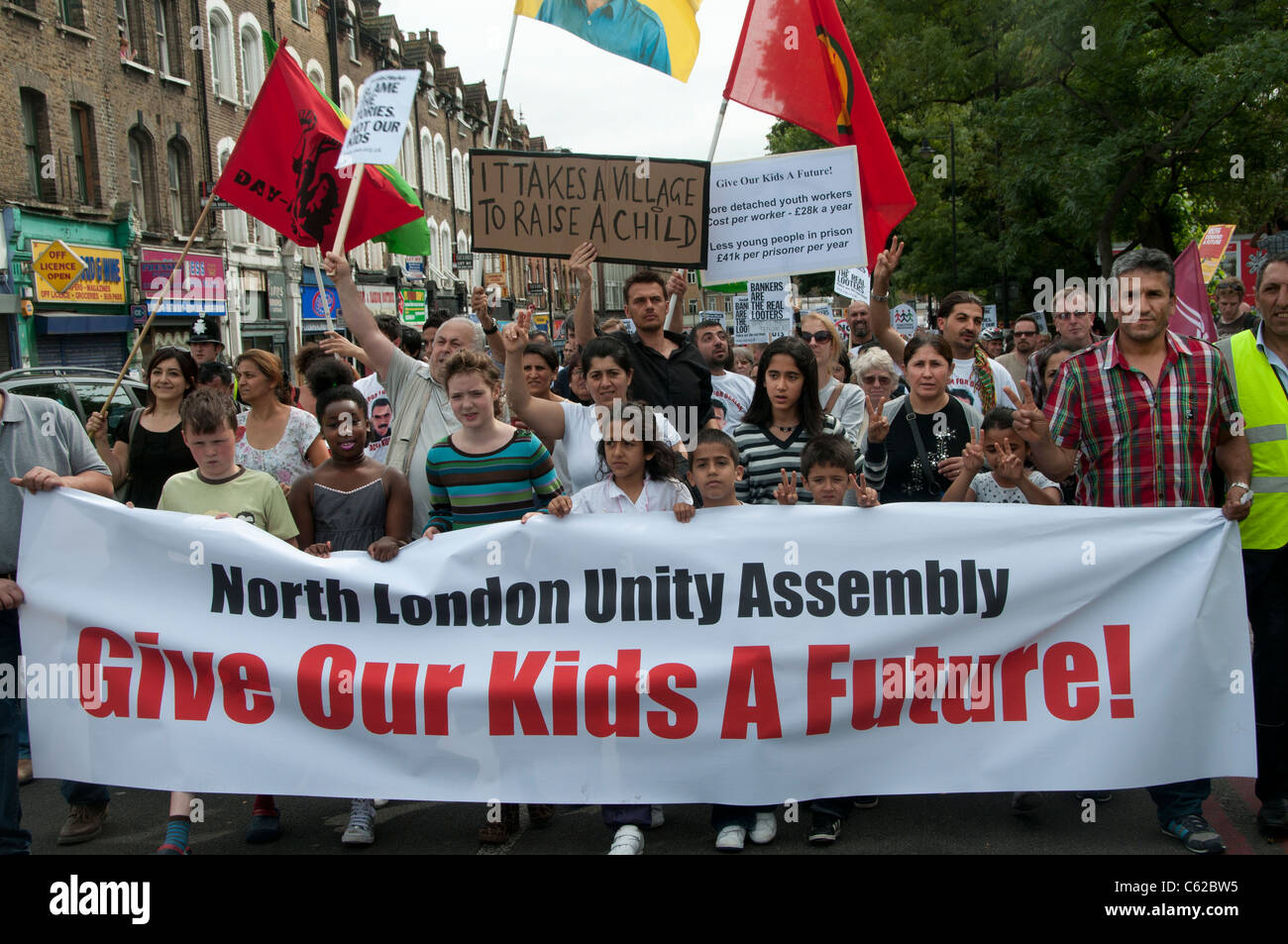 Hackney August 13th 2011 Peace march after the riots, from Gillett ...