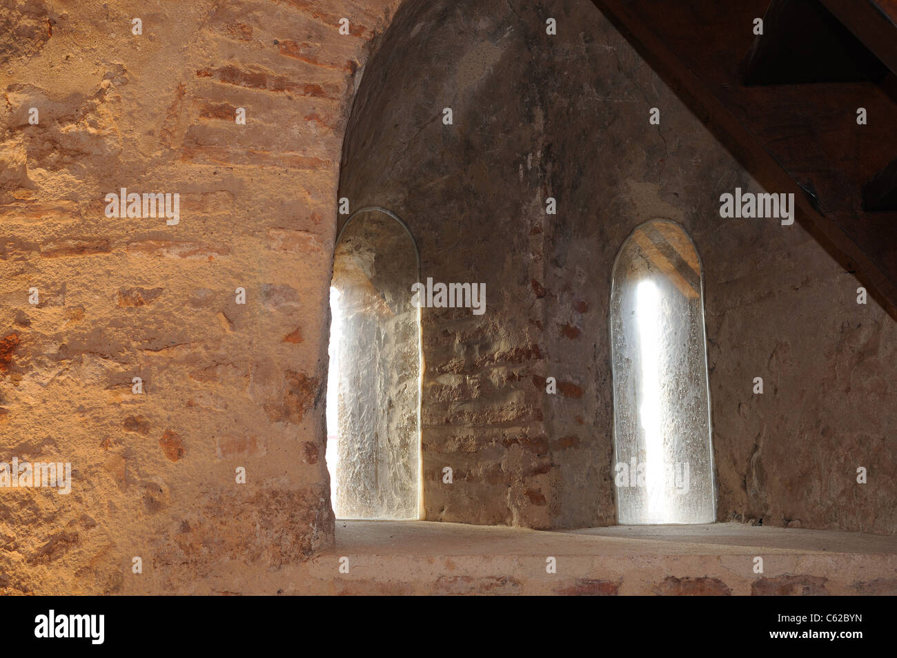 Window - Interior Watchtower belonging to the Wall of ALCALA DE HENARES ...