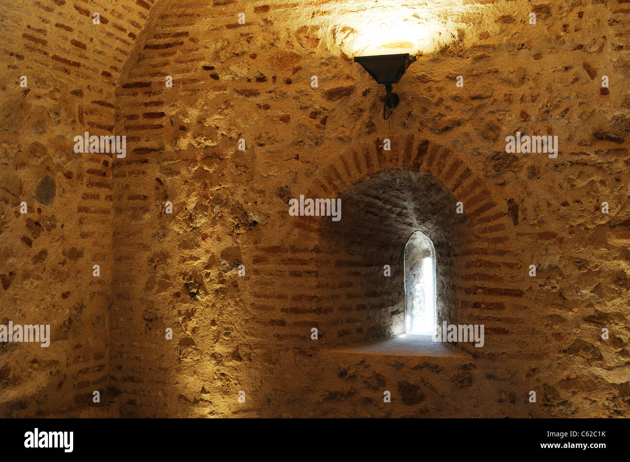 Window - Interior Watchtower belonging to the Wall of ALCALA DE HENARES ...