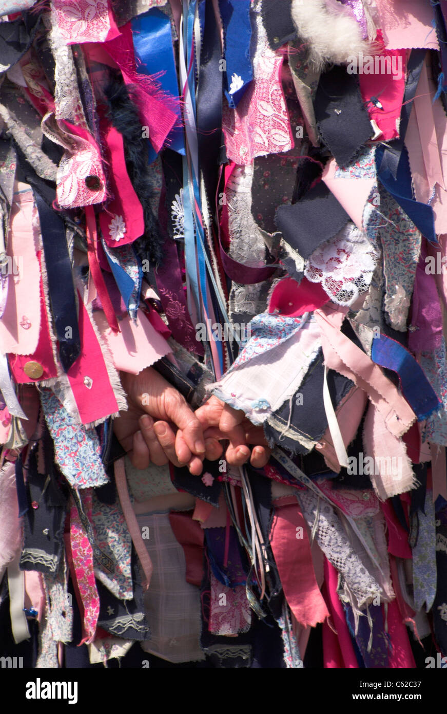 Ribbons and hands together Stock Photo - Alamy
