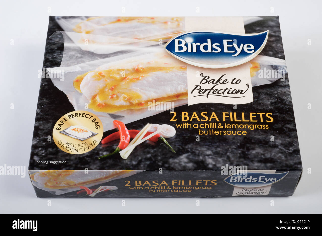 Birds Eye Bake to Perfection Basa Fillets Stock Photo - Alamy