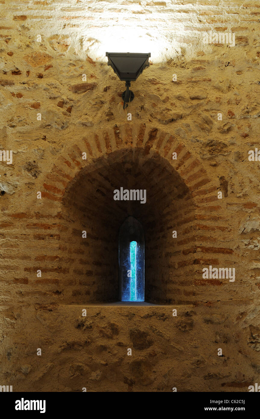 Window - Interior Watchtower belonging to the Wall of ALCALA DE HENARES ...