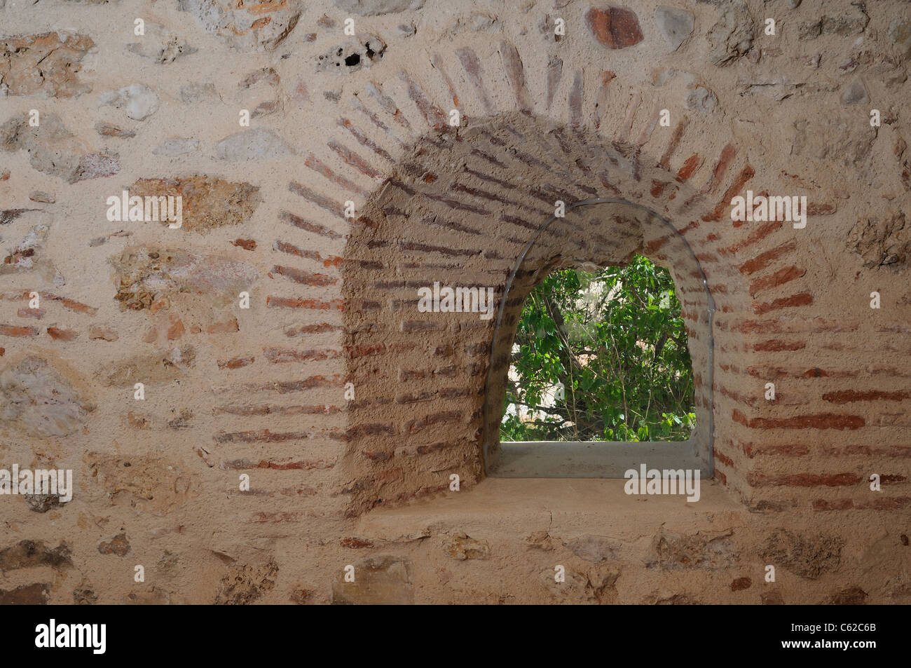 Window - Interior Watchtower belonging to the Wall of ALCALA DE HENARES ...
