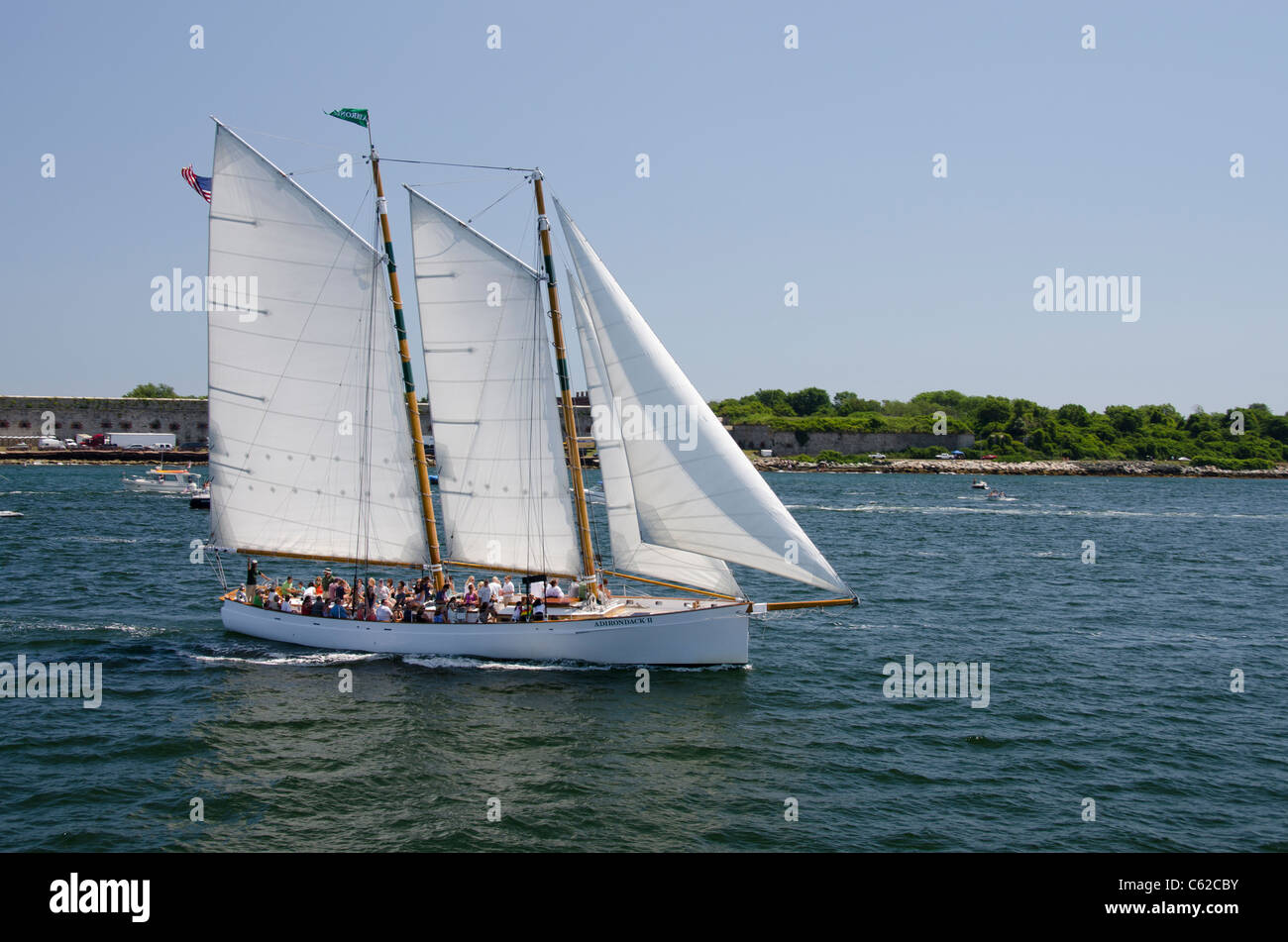Rhode island usa sailboat hi-res stock photography and images - Alamy