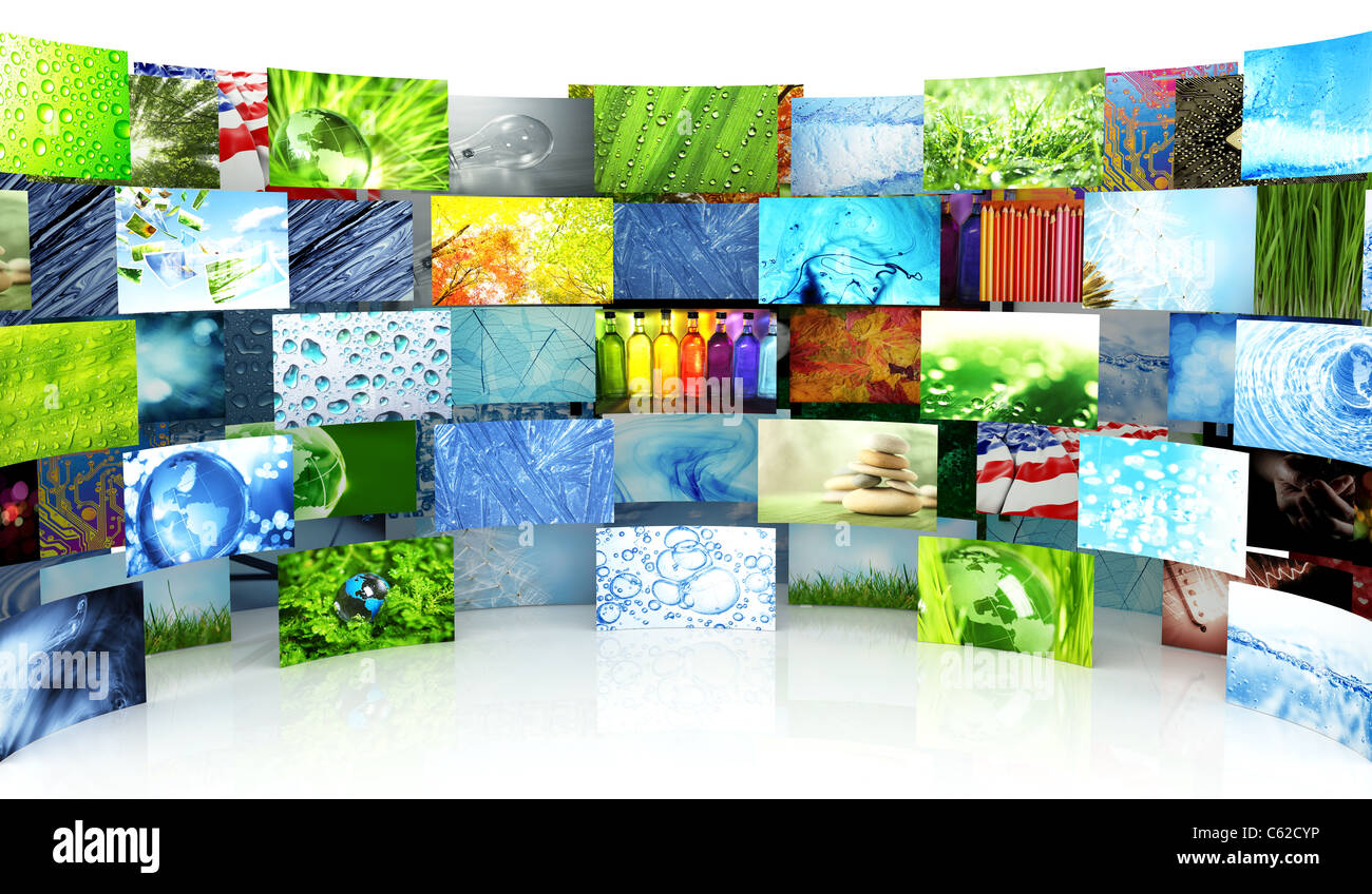 Collection of images Stock Photo - Alamy