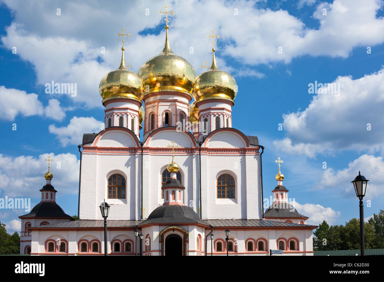 The Monastery of Iveron. Russian Valdaisky Iversky Svyatoozersky ...