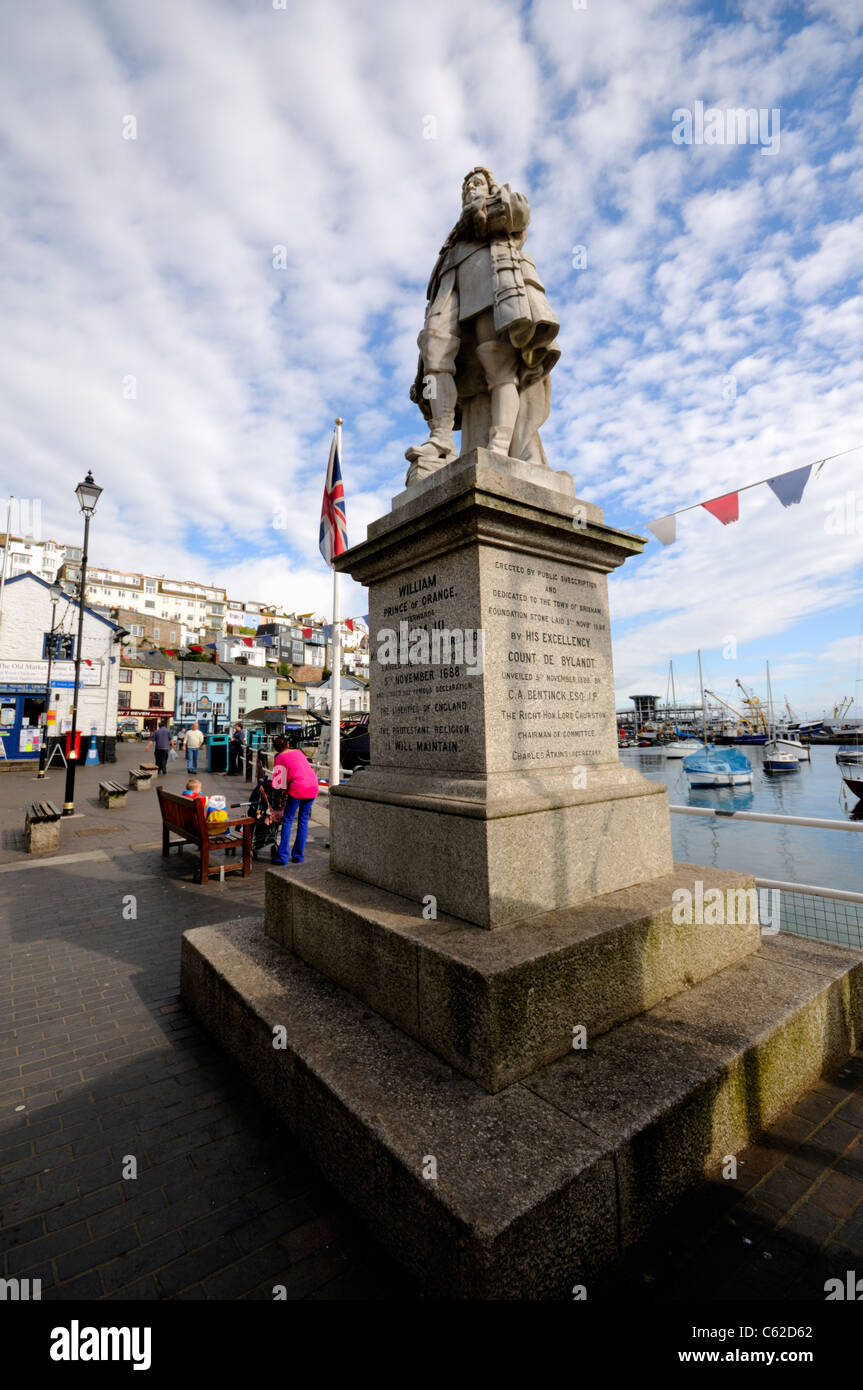 William Prince of Orange afterwards William III Statue at Brixham ...